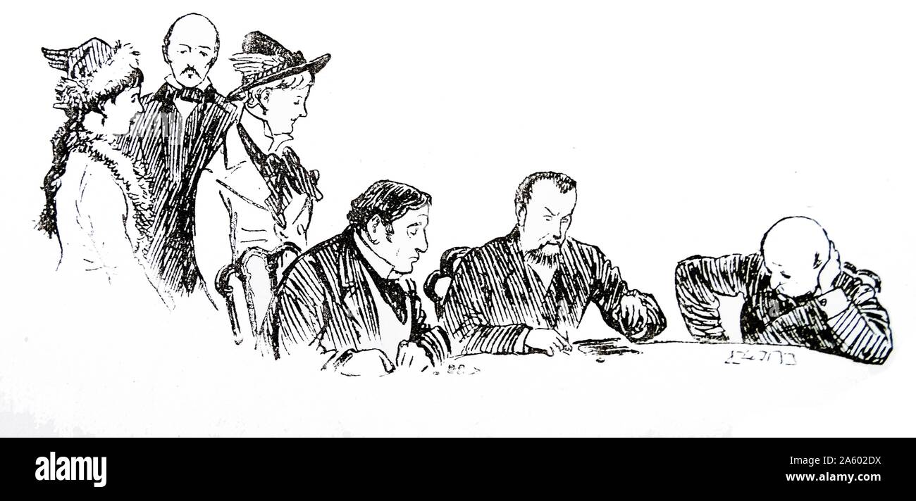 Graphic by Randolph Caldecott (1846-1886) a British artist and ...