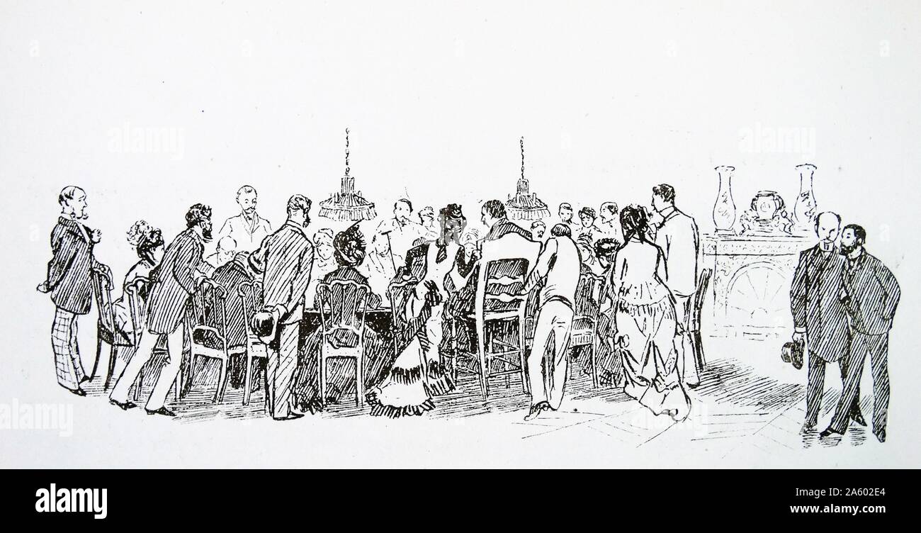 Graphic by Randolph Caldecott (1846-1886) a British artist and ...