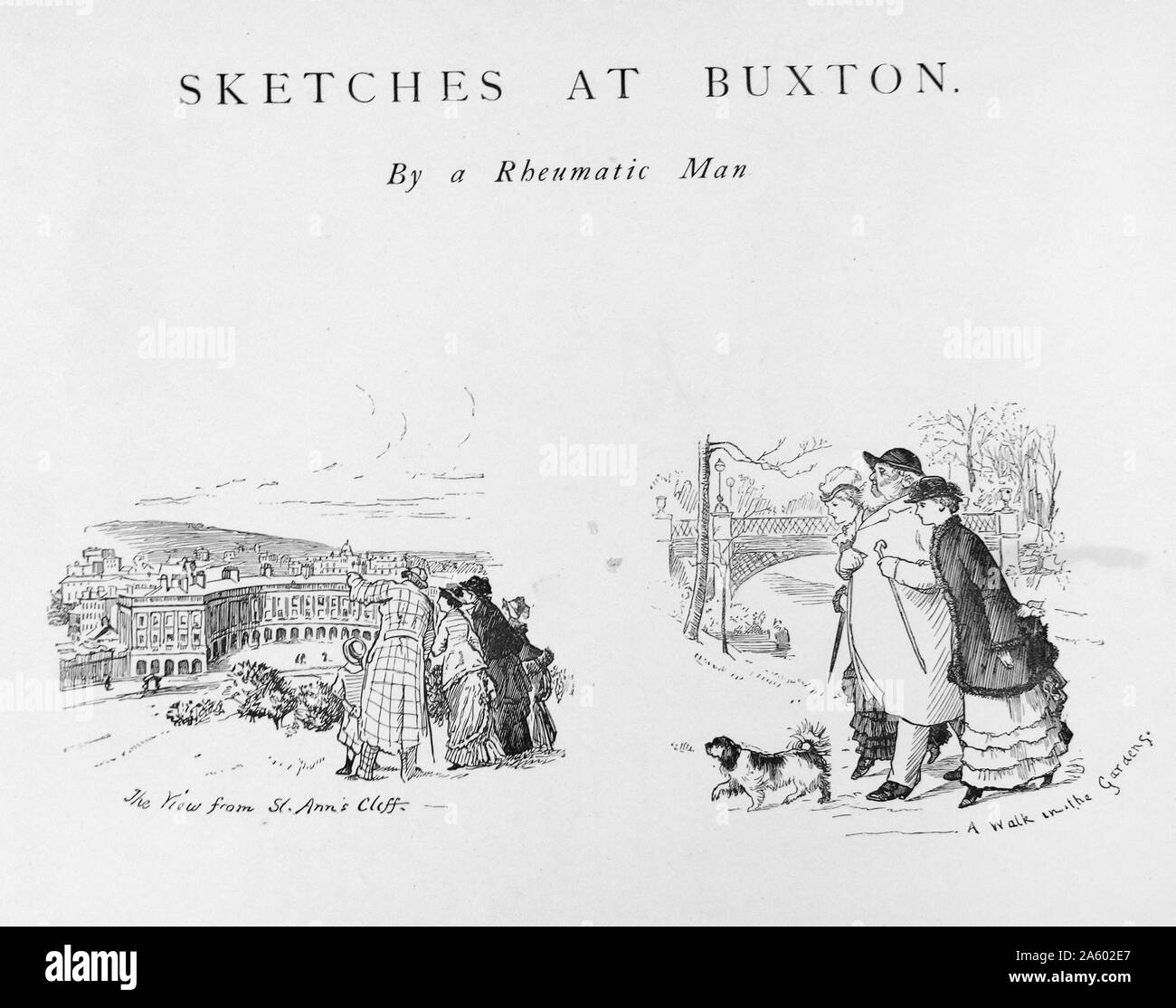 Illustrated letter by Randolph Caldecott (1846-1886) a British artist ...