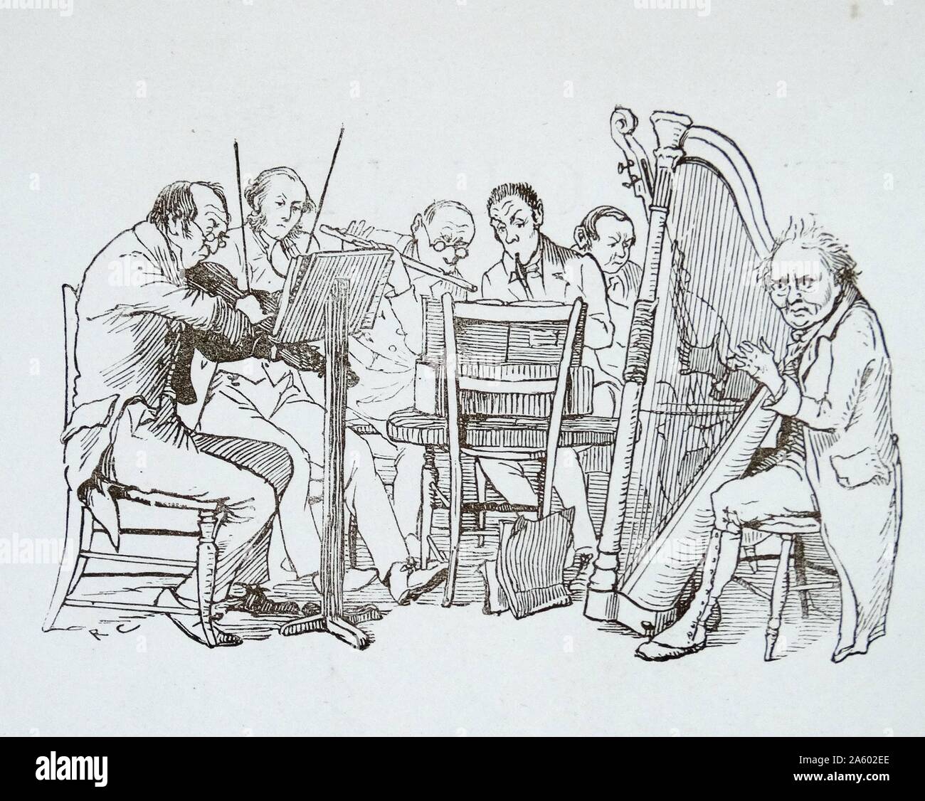 Graphic by Randolph Caldecott (1846-1886) a British artist and ...