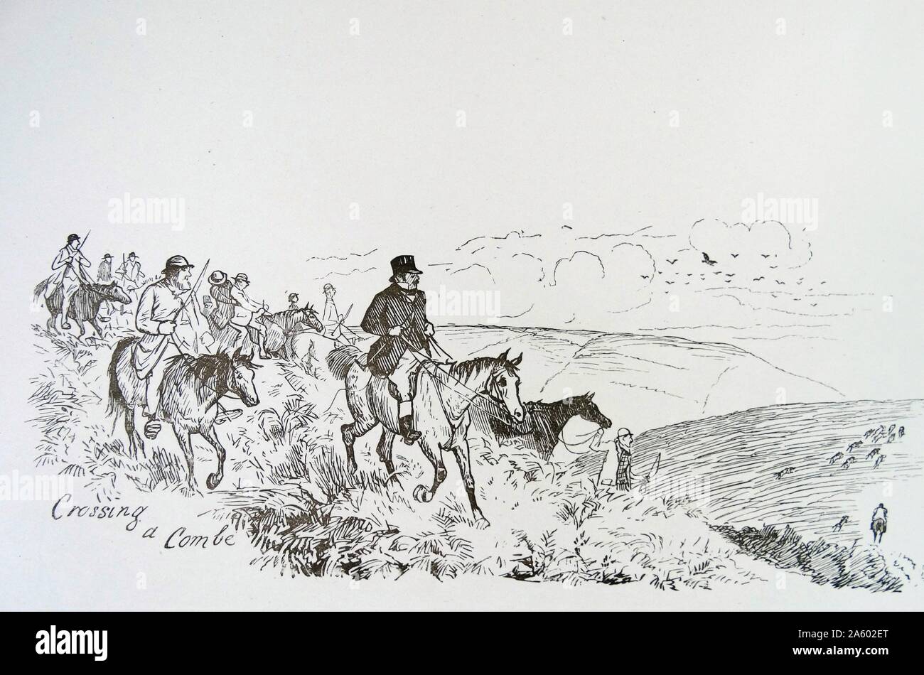 Graphic by Randolph Caldecott (1846-1886) a British artist and ...