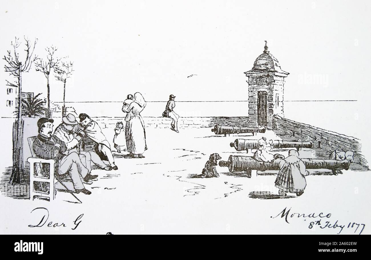 Graphic by Randolph Caldecott (1846-1886) a British artist and ...