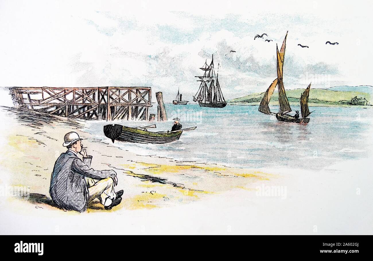 Graphic by Randolph Caldecott (1846-1886) a British artist and ...