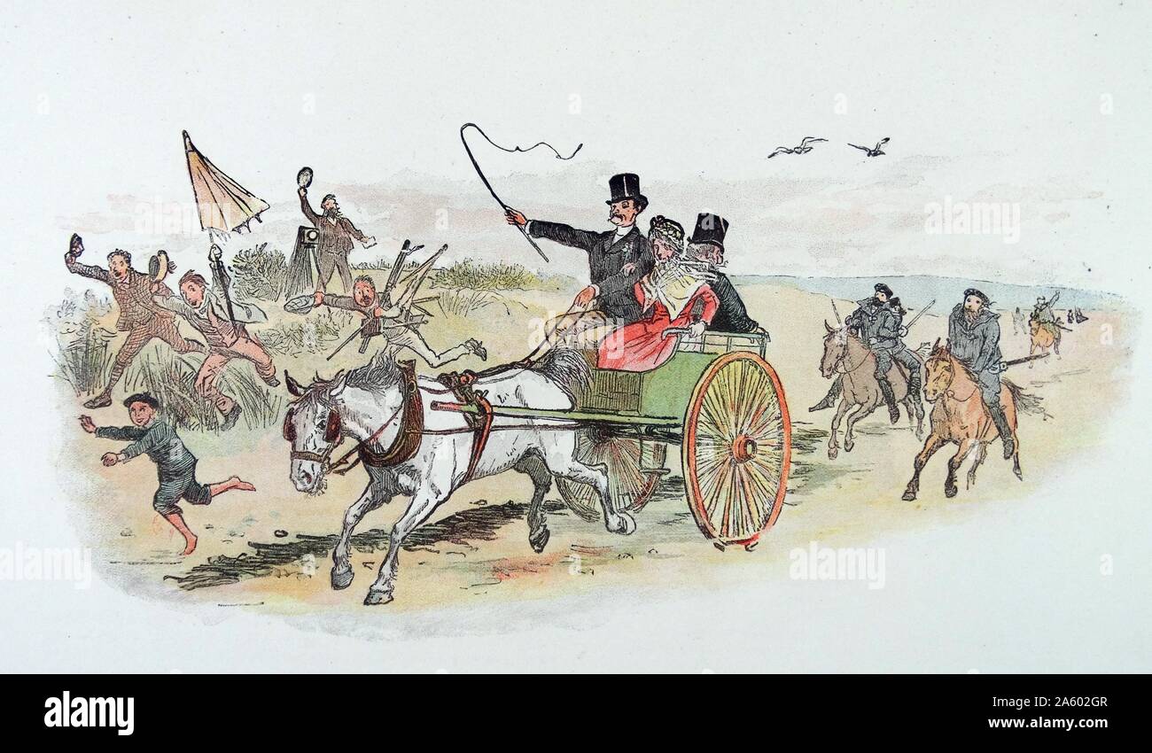 Graphic by Randolph Caldecott (1846-1886) a British artist and ...