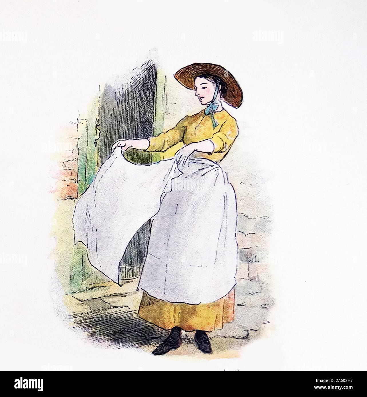Graphic by Randolph Caldecott (1846-1886) a British artist and ...