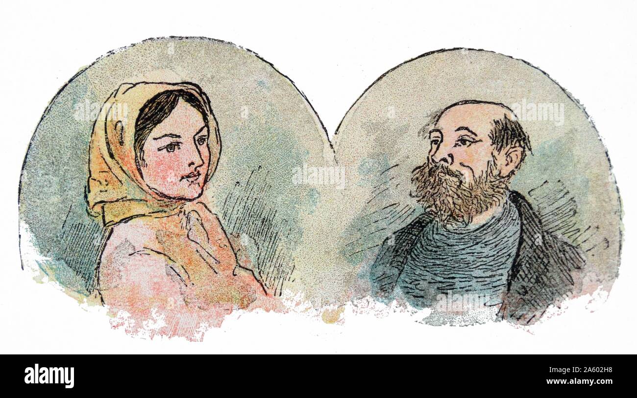 Graphic by Randolph Caldecott (1846-1886) a British artist and ...