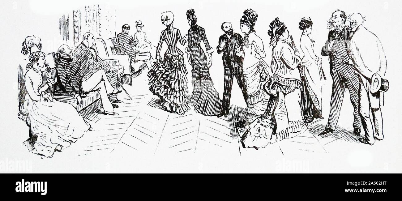 Graphic by Randolph Caldecott (1846-1886) a British artist and ...