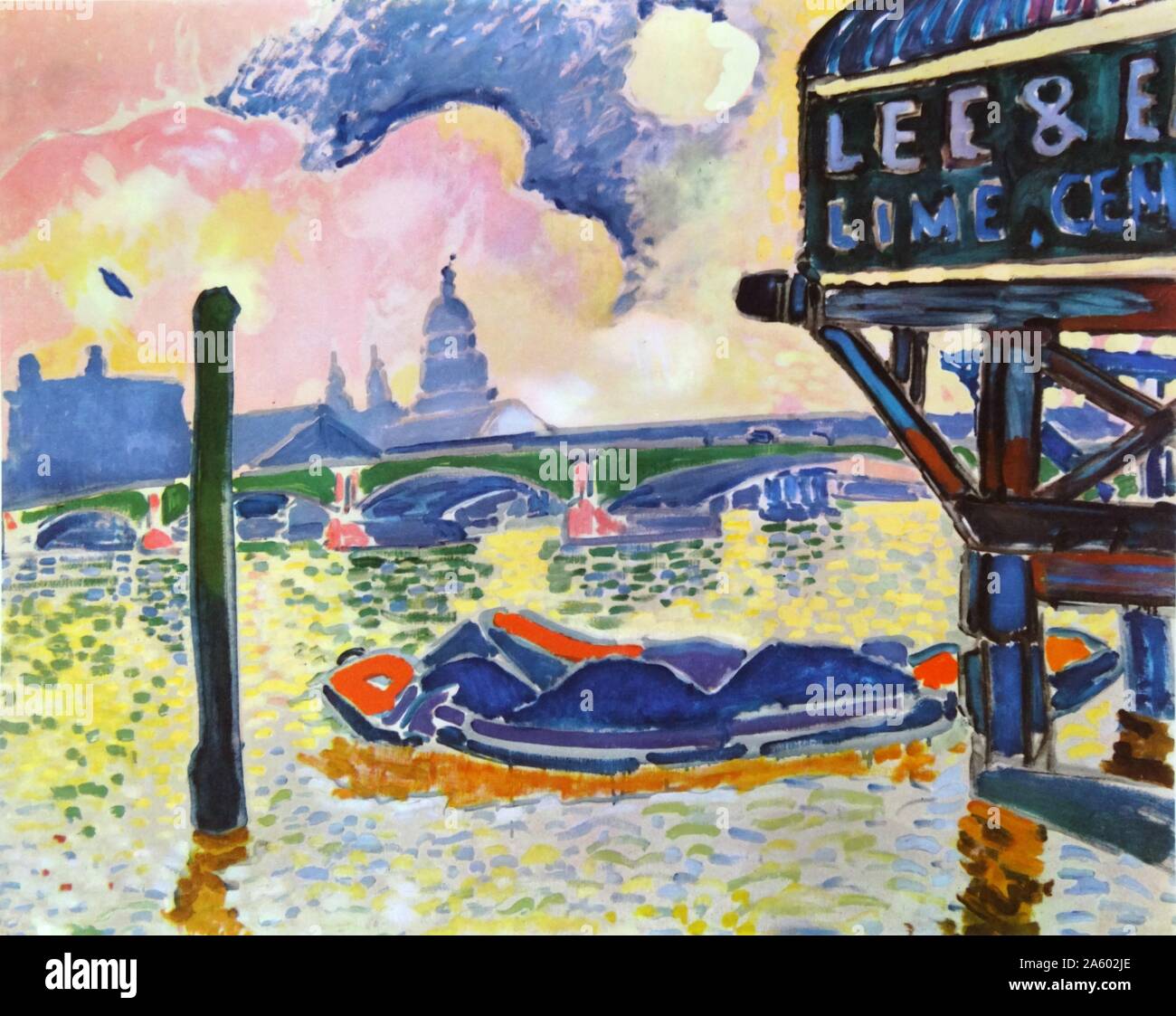 André Derain 'Blackfriars Bridge' 1906, oil on canvas. André Derain ...