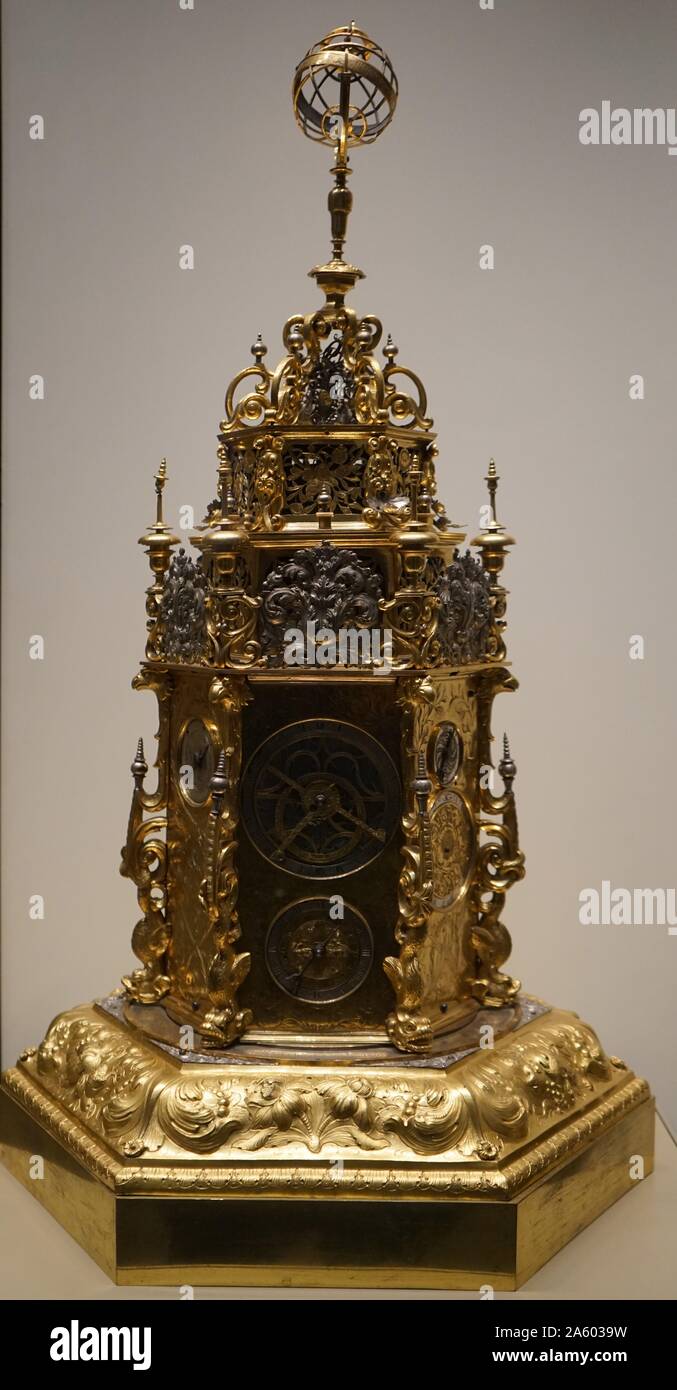 17th Century Masterpiece clock made by clockmakers who wanted to ...