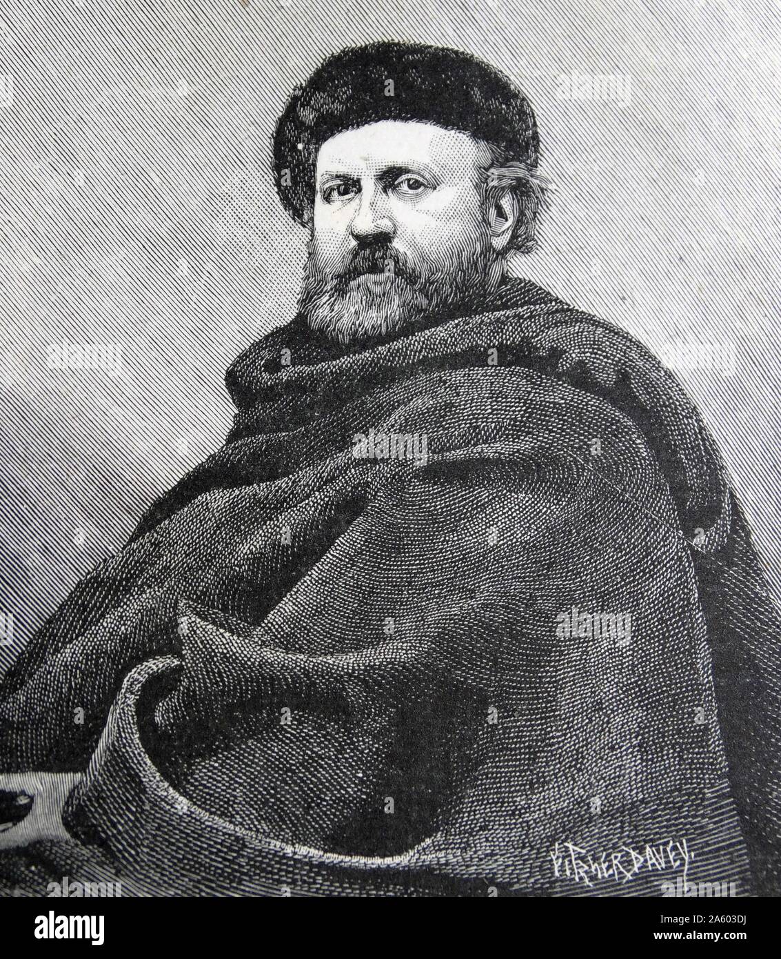 Portrait of Charles-François Gounod (1818-1893) a French composer ...