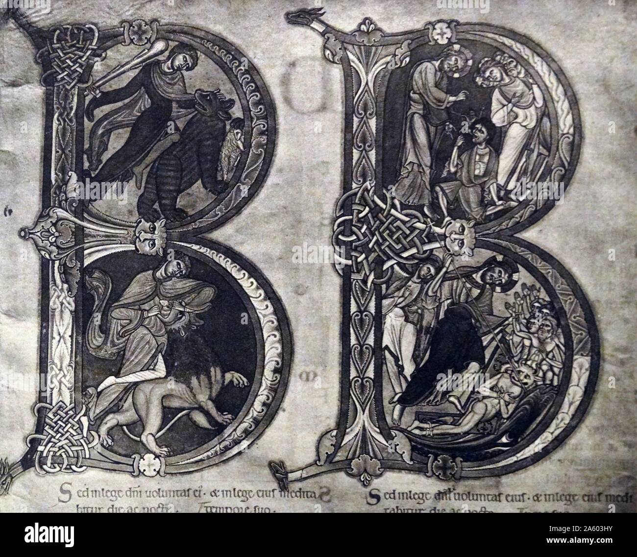 Illuminated manuscript bible hi-res stock photography and images - Alamy Illuminated manuscript bible hi-res stock photography and images - Alamy