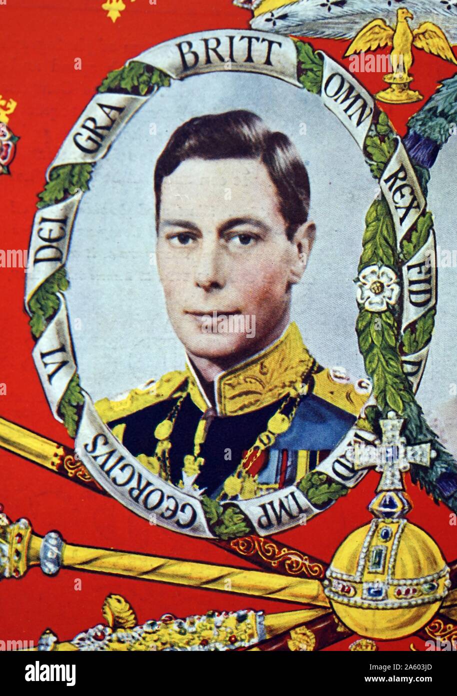 King george VI of England; 1937 Stock Photo - Alamy