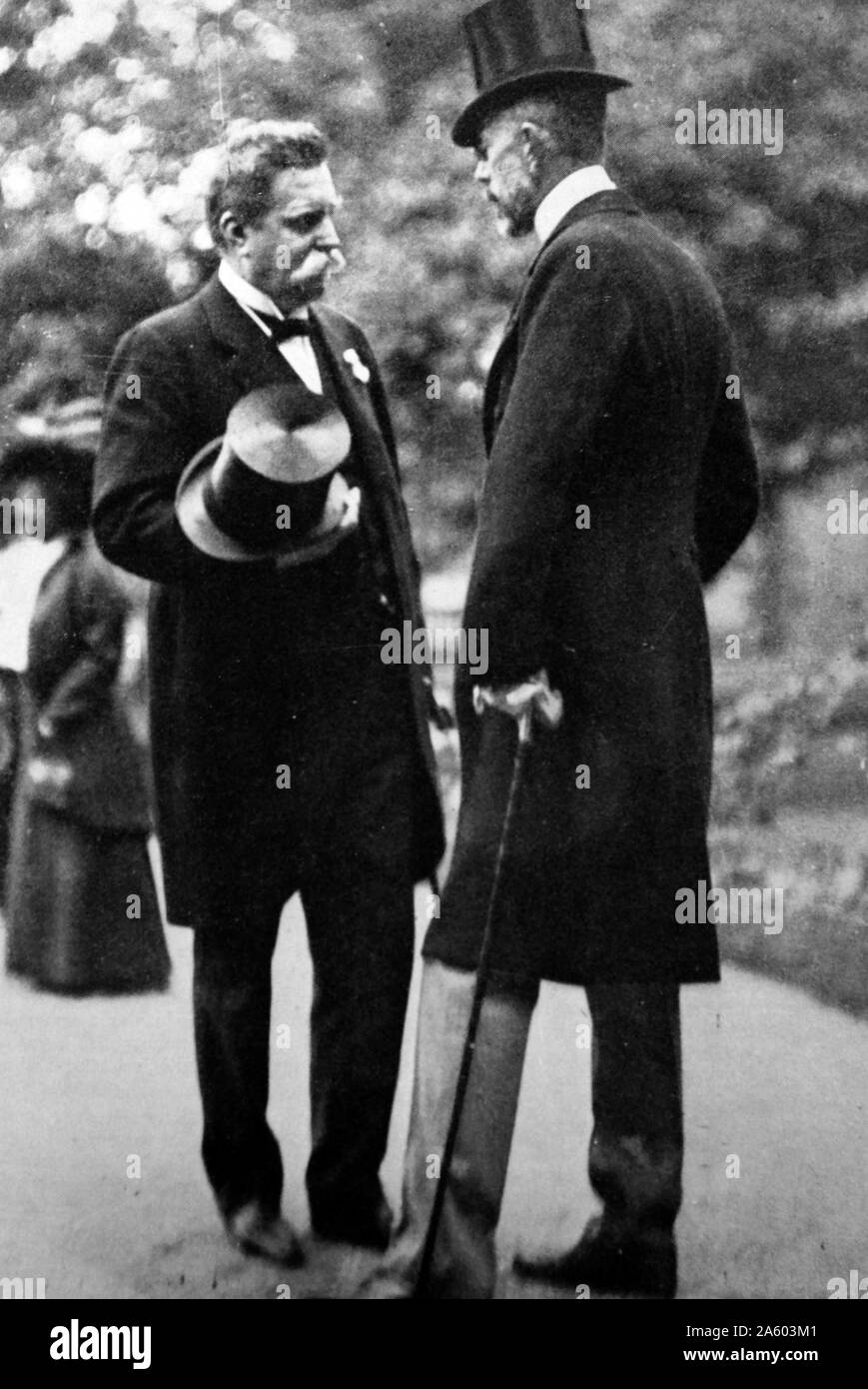 Photograph of King Gustaf V of Sweden (1858-1950). Dated 20th Century ...