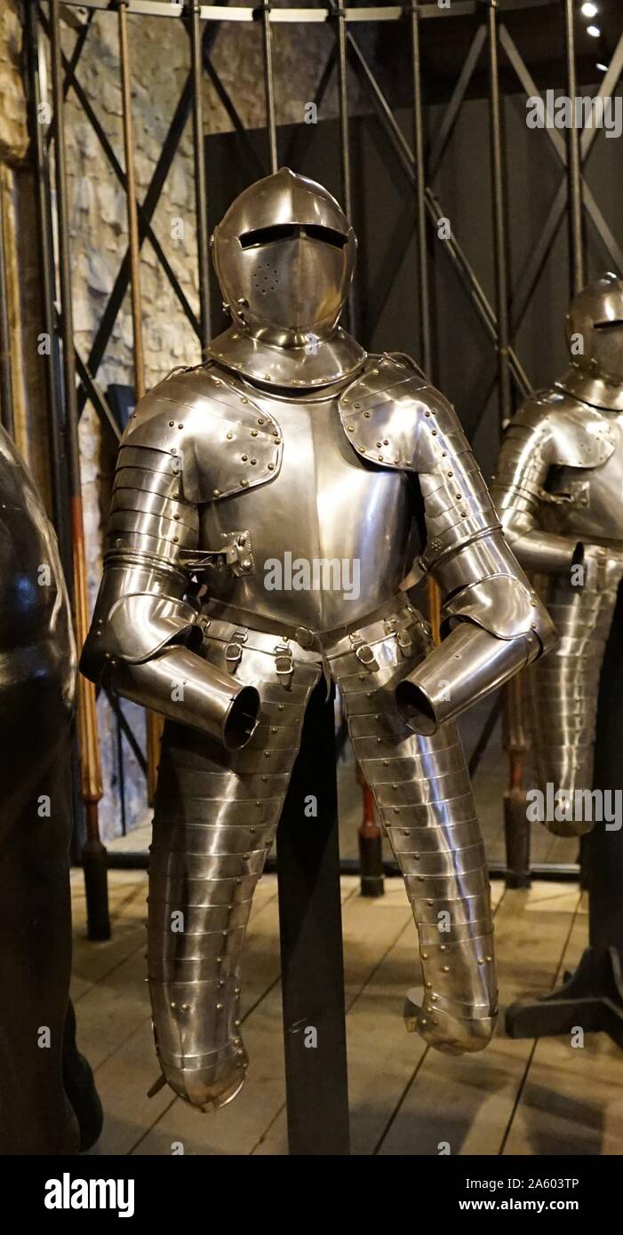 Armour of King Charles I of England (1600-1649) monarch of the three ...