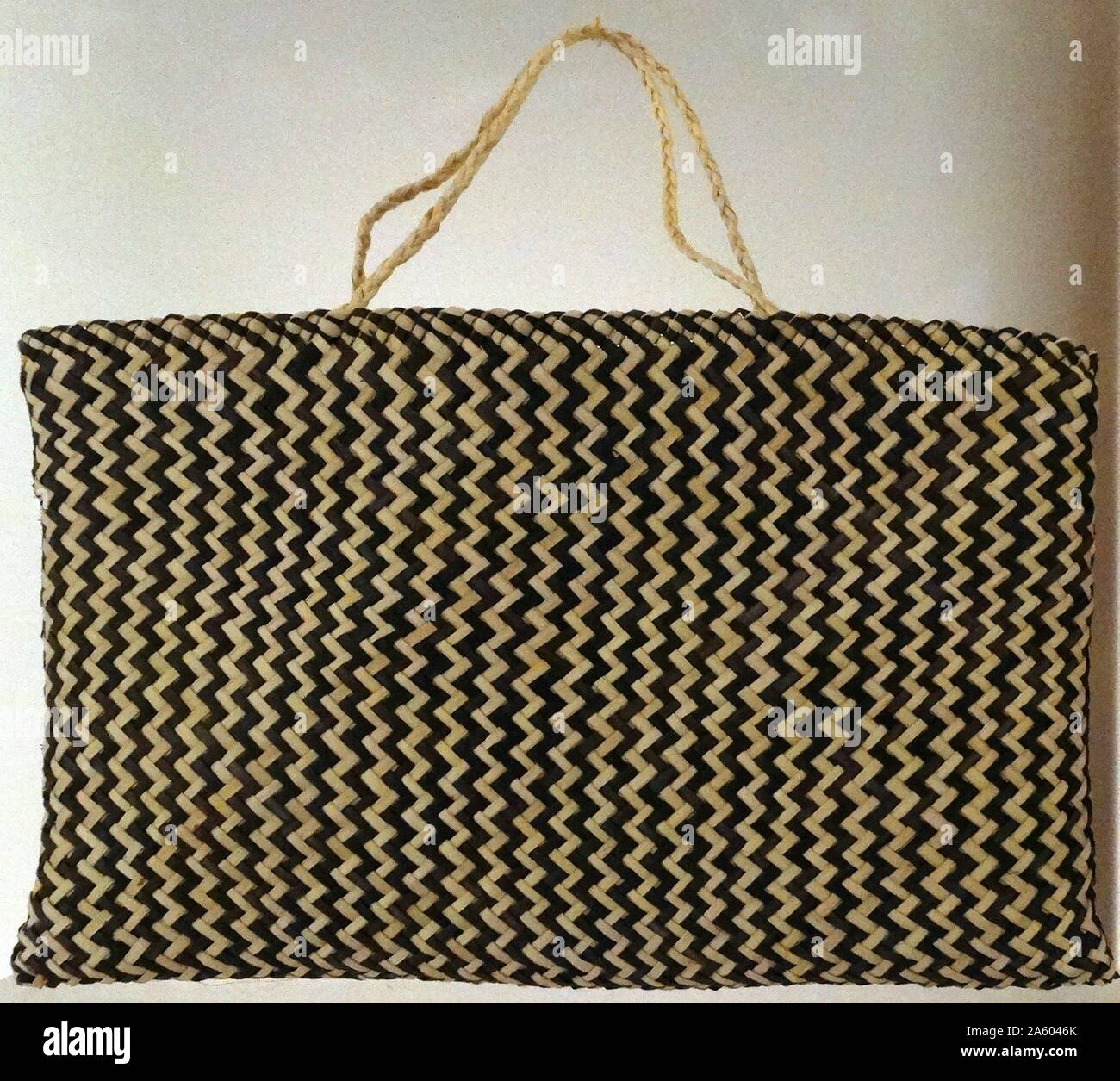 Kete Whakairo (patterned flax baskets)made and used by New Zealand's ...