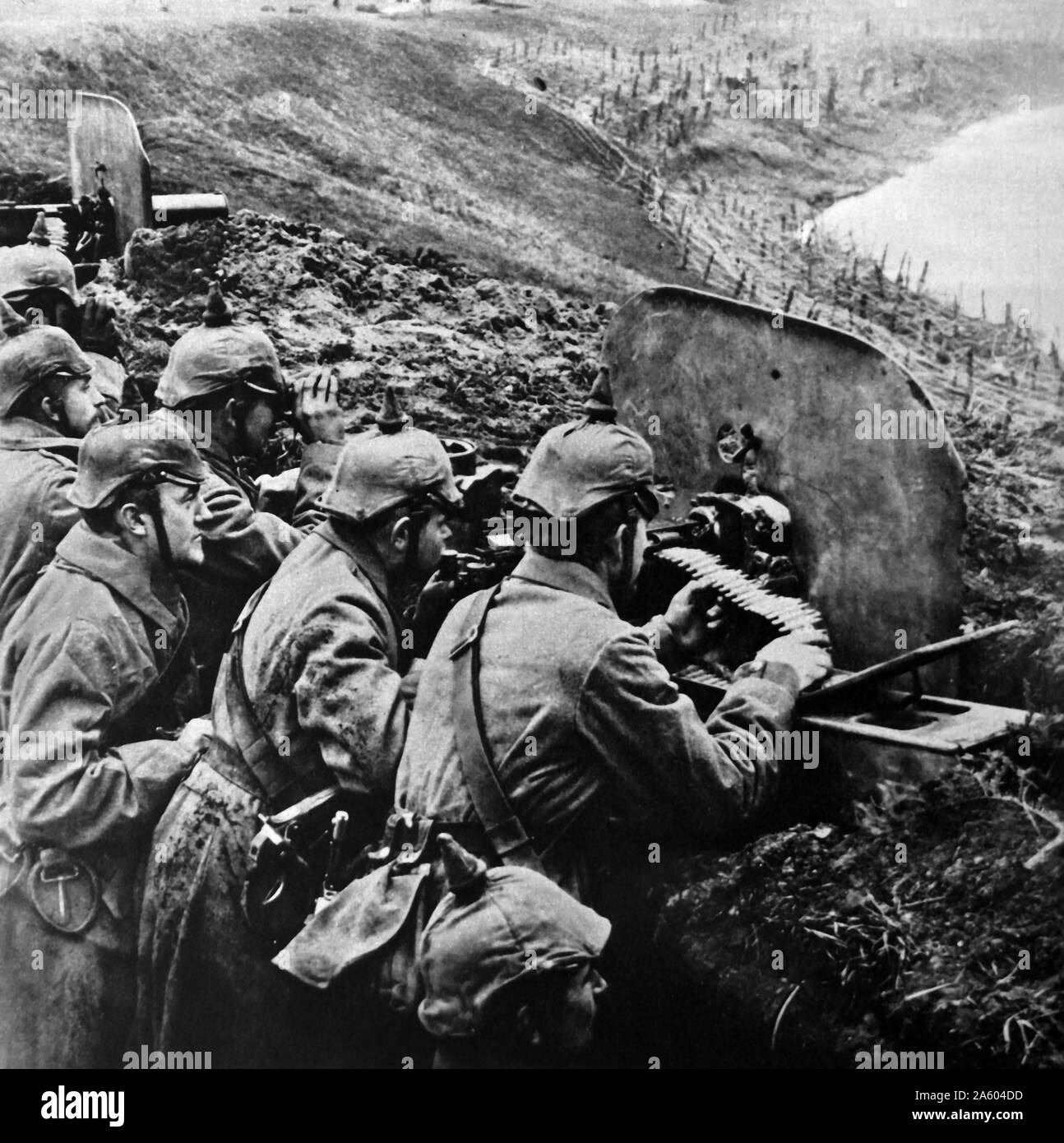German machine gun world war one hi-res stock photography and images ...