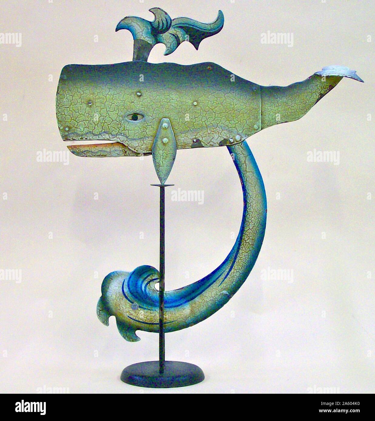 Dutch whale; a metal construction that balances on a point so that ...