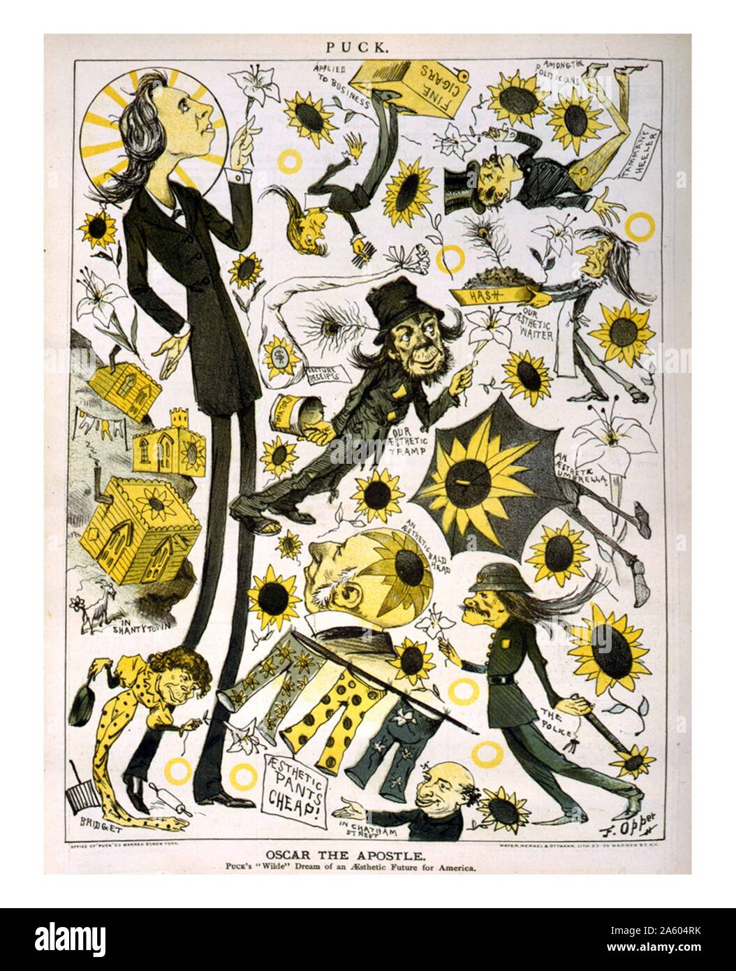 1882 america cartoon hi-res stock photography and images - Alamy