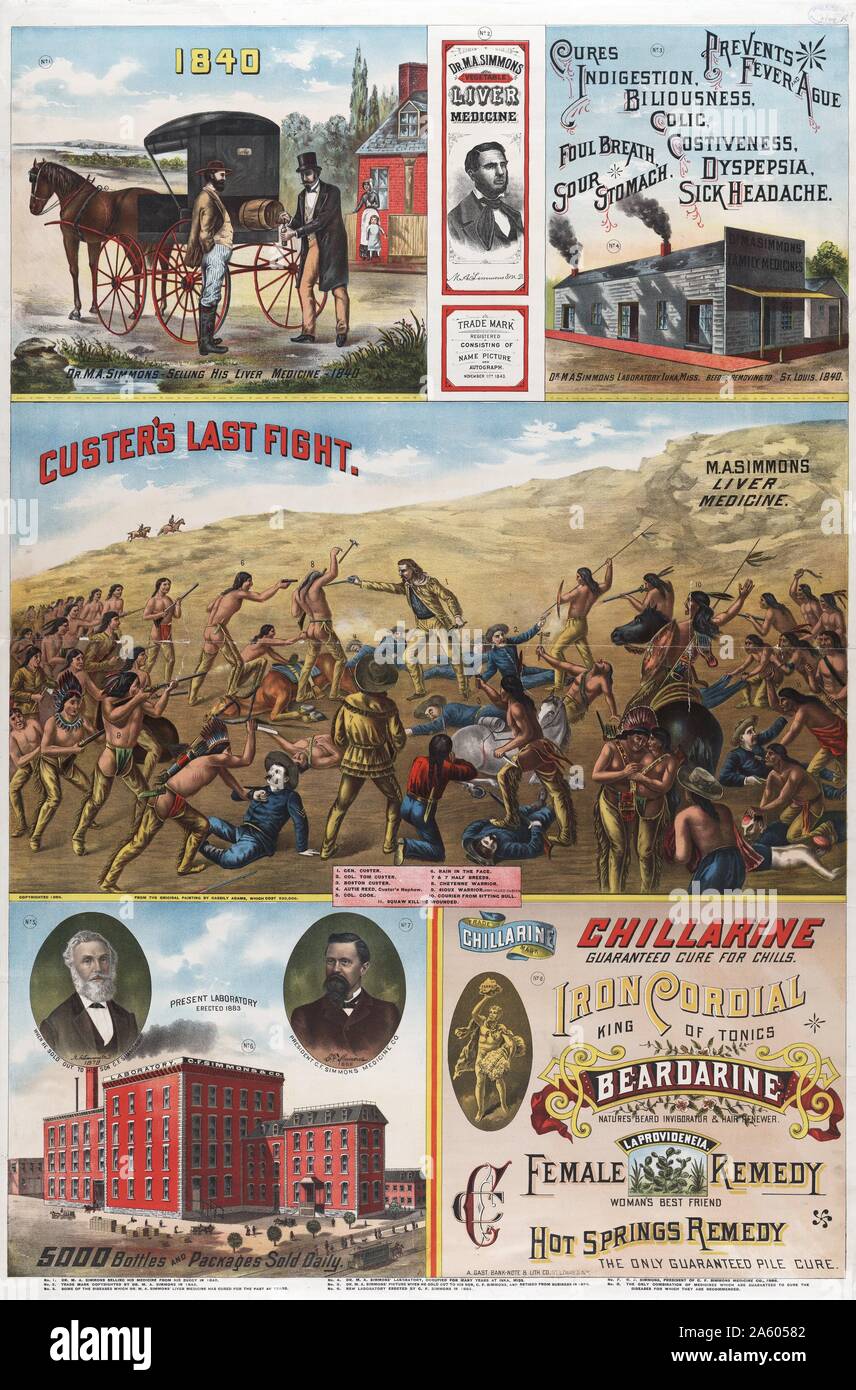 Montage Poster advertisement - Shows Dr. Simmons selling his liver ...