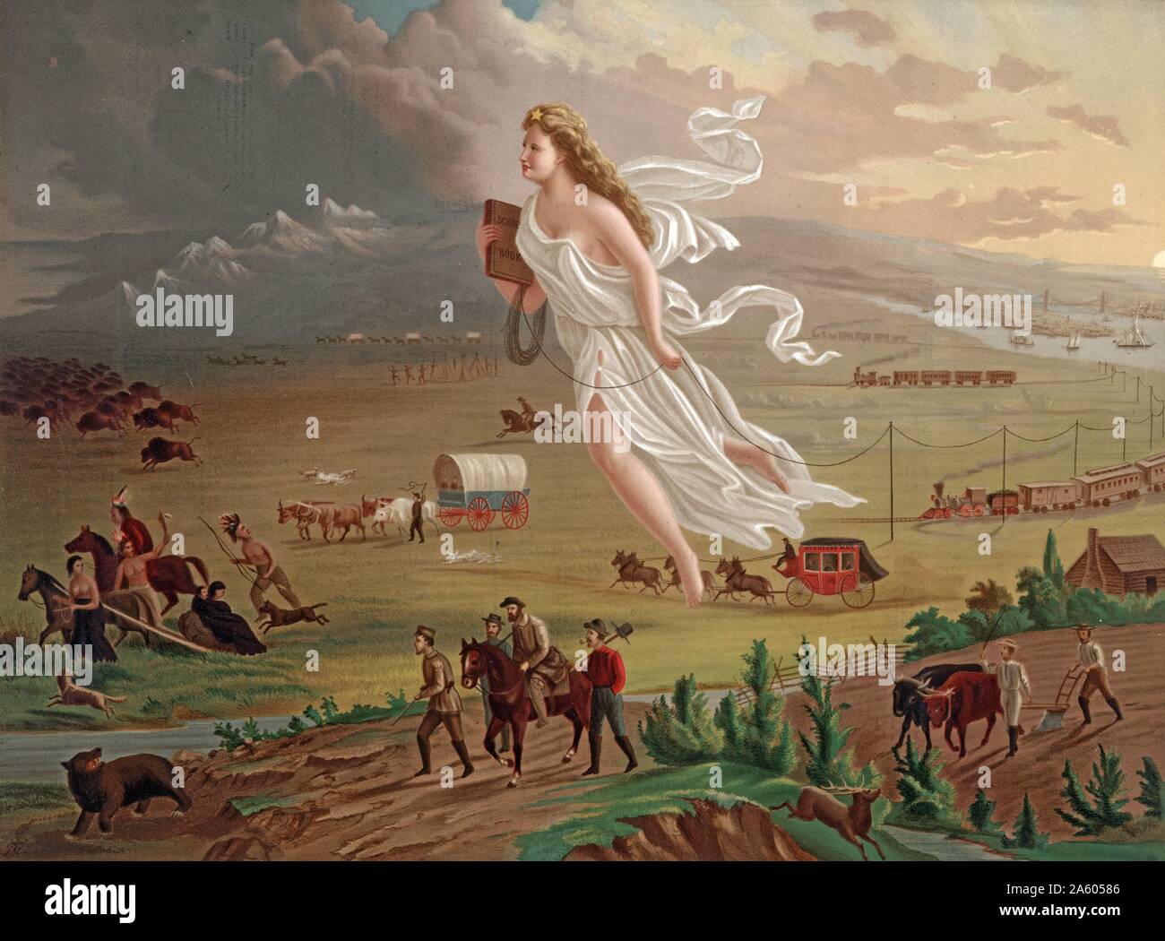 Manifest destiny hi-res stock photography and images - Alamy