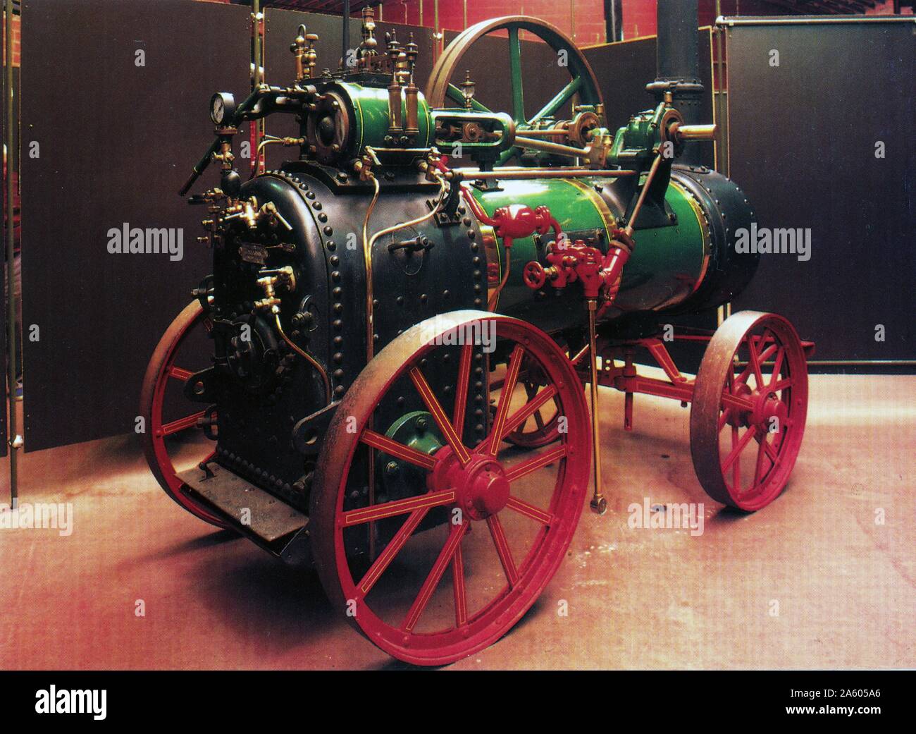 French traction engine 'Flother', 1921 Stock Photo - Alamy