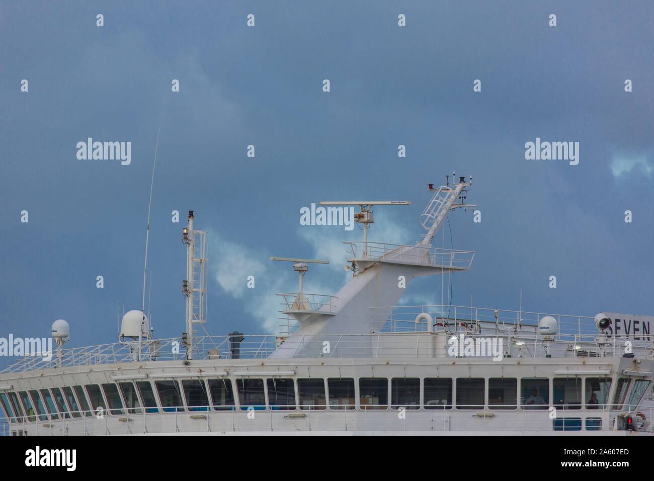 France, Pays de Caux, Dieppe, Seven Sisters ferry of Transmanche Ferries, Dieppe-Newhaven line ...