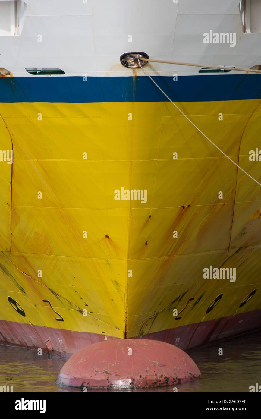 France, Pays de Caux, Dieppe, ferry Côte d'Albâtre de Transmanche Ferries, Dieppe-Newhaven line ...