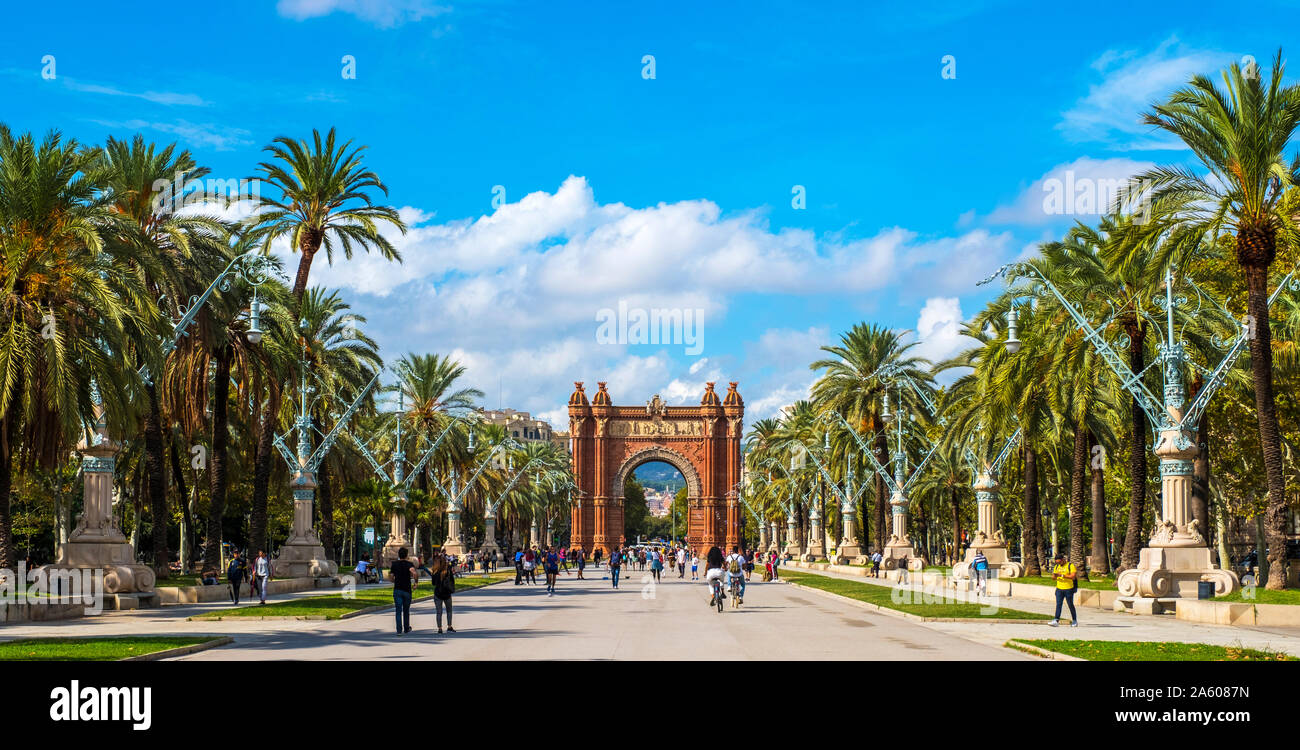 Arc de triomf arc de triumph arco de triunfo hi-res stock photography ...