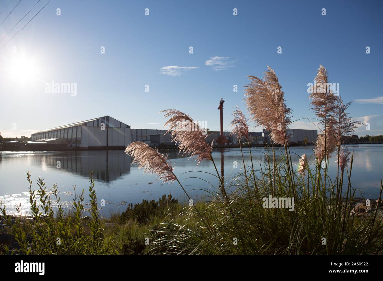 France, Brittany, Morbihan, Lorient, Rue Straed Louis Guiguen, walk ...