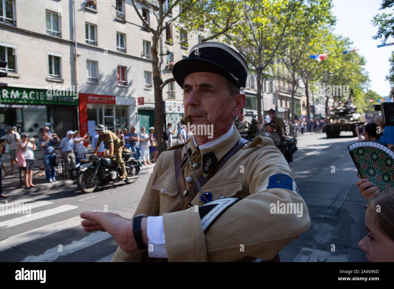France, Paris, celebrations for the 75th anniversary of the Liberation ...
