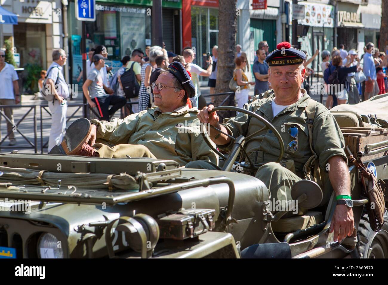 France, Paris, celebrations for the 75th anniversary of the Liberation ...