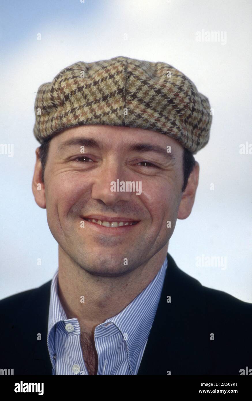American actor Kevin Spacey. Portrait taken at the Deauville American ...