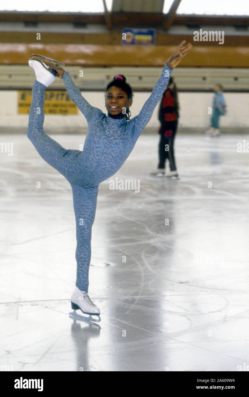 Surya Bonaly As A Baby