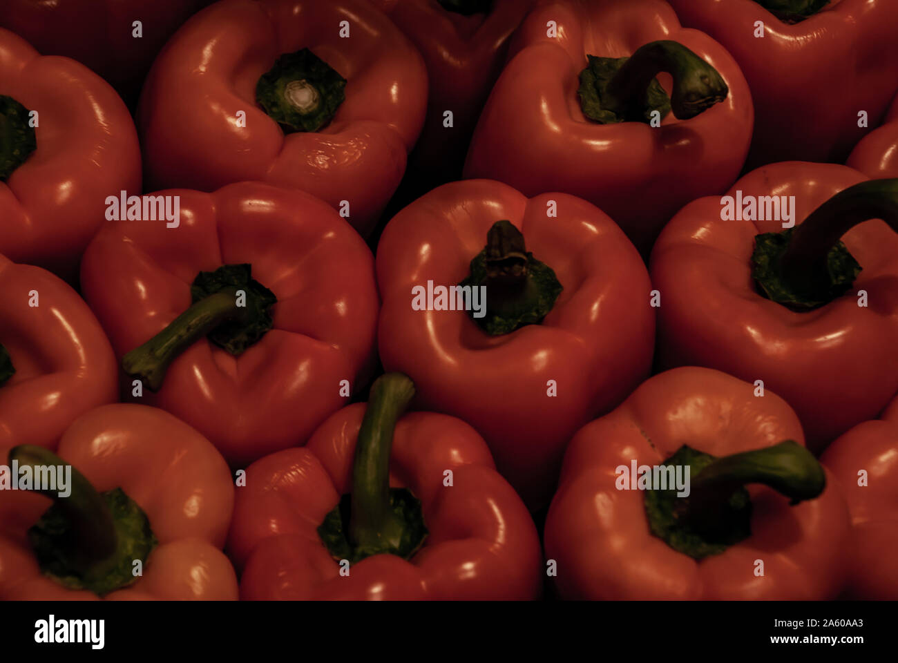 Red Sweet peepers (Capsicum), Bell pepper, Capcicum, vegetable, natural ...