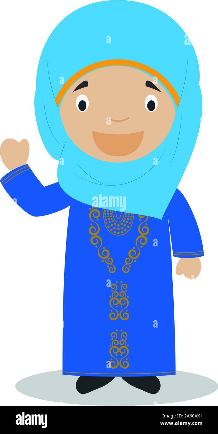 Traditional dress bahrain Stock Vector Images - Alamy