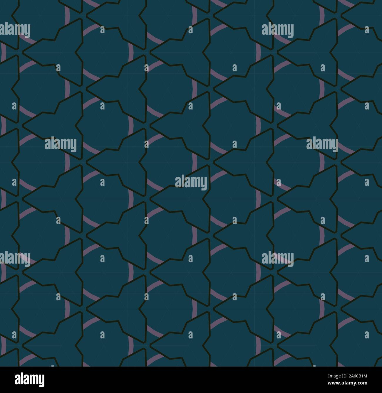 Geometric ornamental vector pattern. Seamless design texture Stock ...