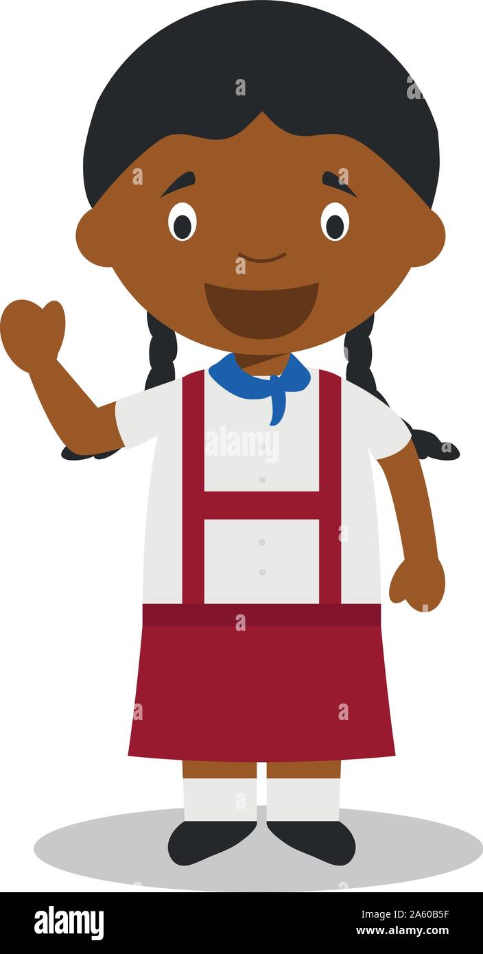 Traditional Cuban Costume Stock Vector Images - Alamy