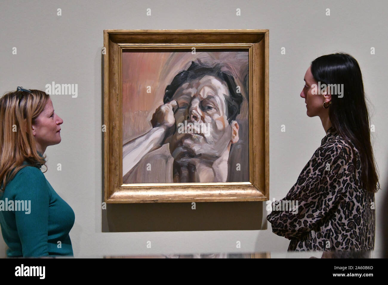 London, UK. 23rd Oct, 2019. Lucian Freud, Man's Head (Self-portrait I ...