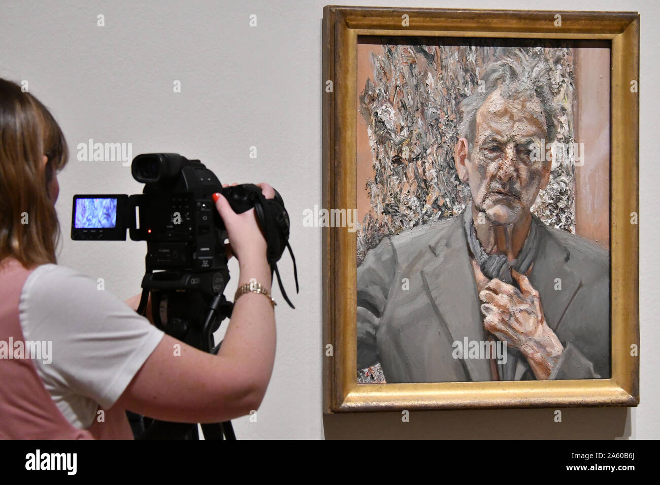 London, UK. 23rd Oct, 2019. Lucian Freud, Self-portrait, Reflection ...