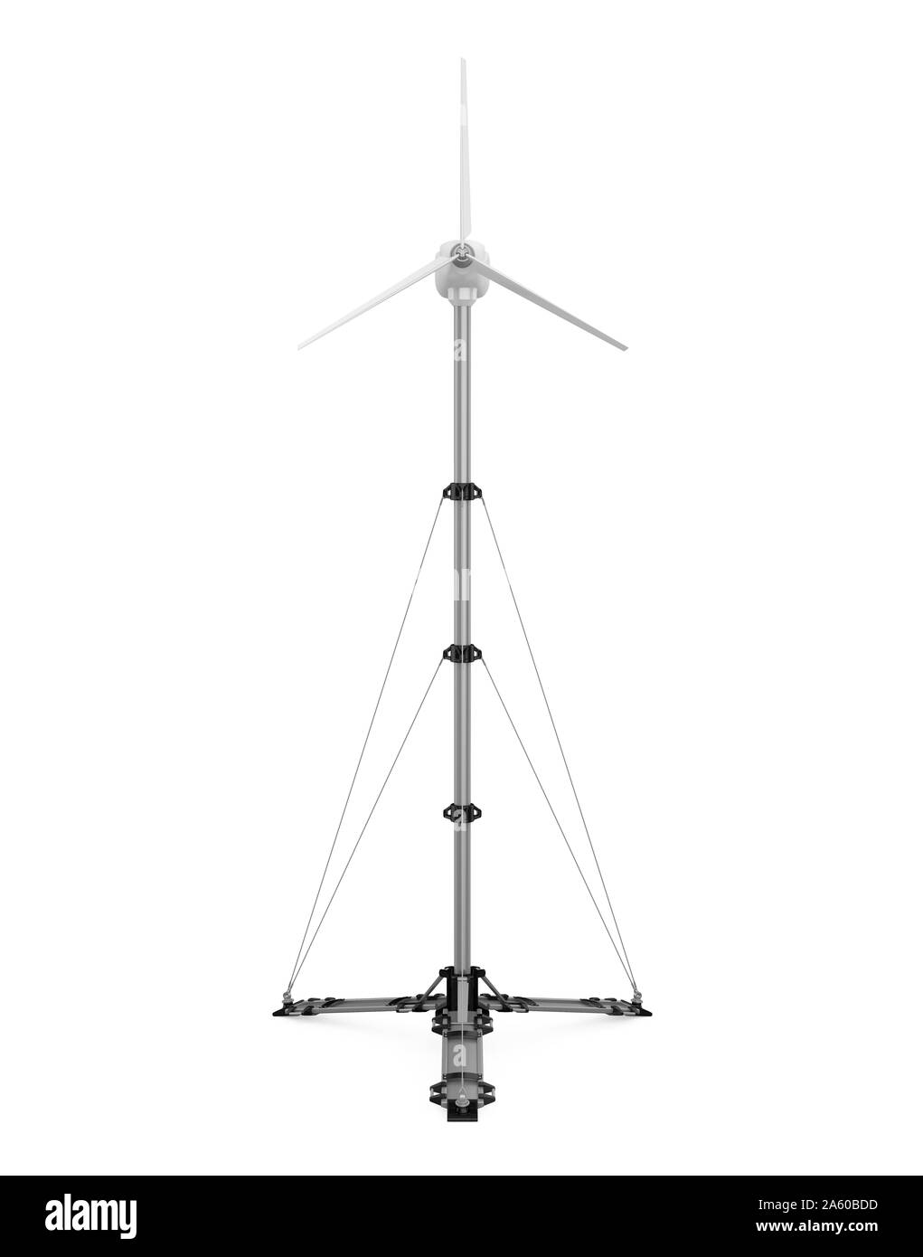 Wind Turbine Isolated Stock Photo - Alamy