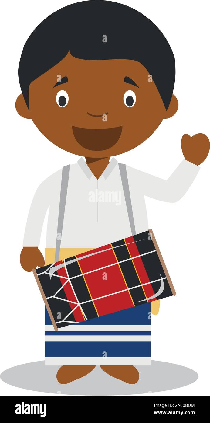 Children from different countries Cut Out Stock Images & Pictures - Alamy