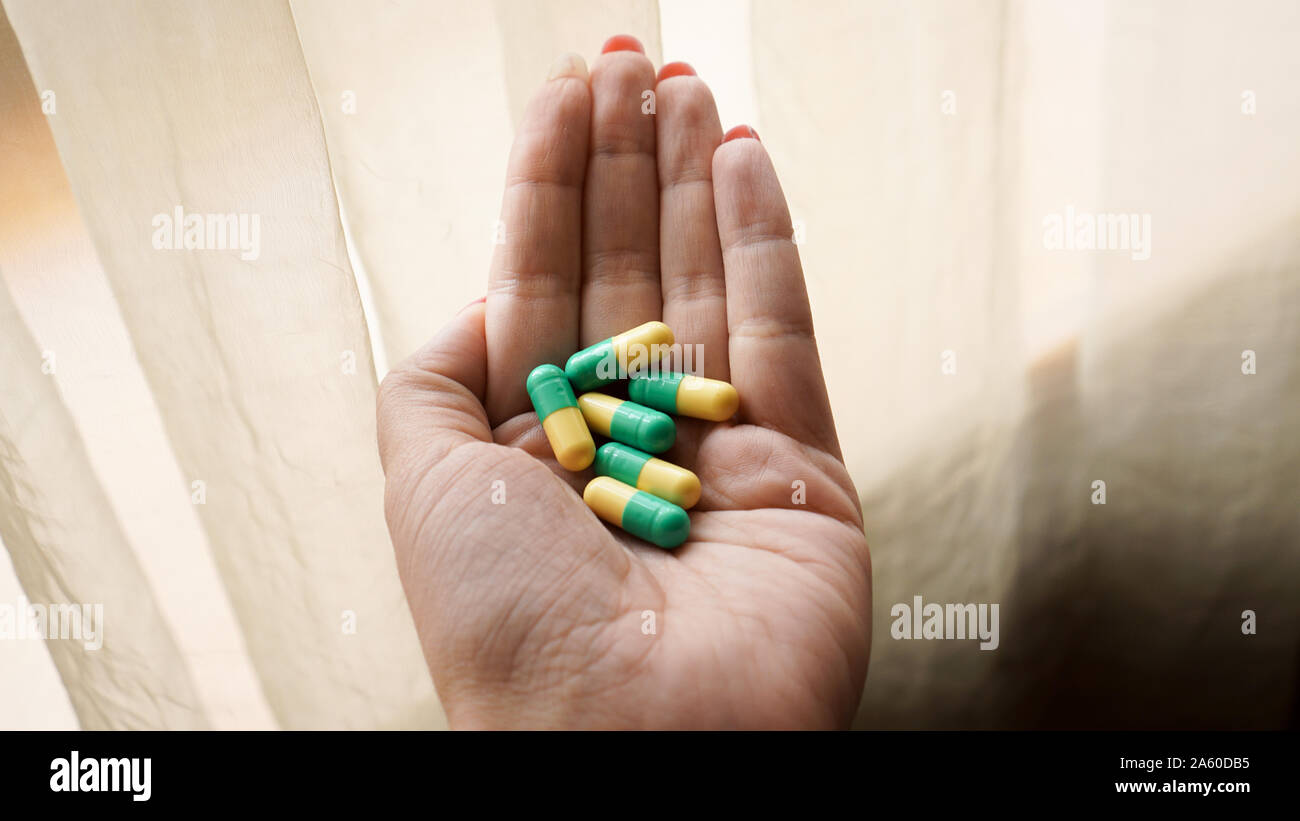 Medication intake hi-res stock photography and images - Alamy