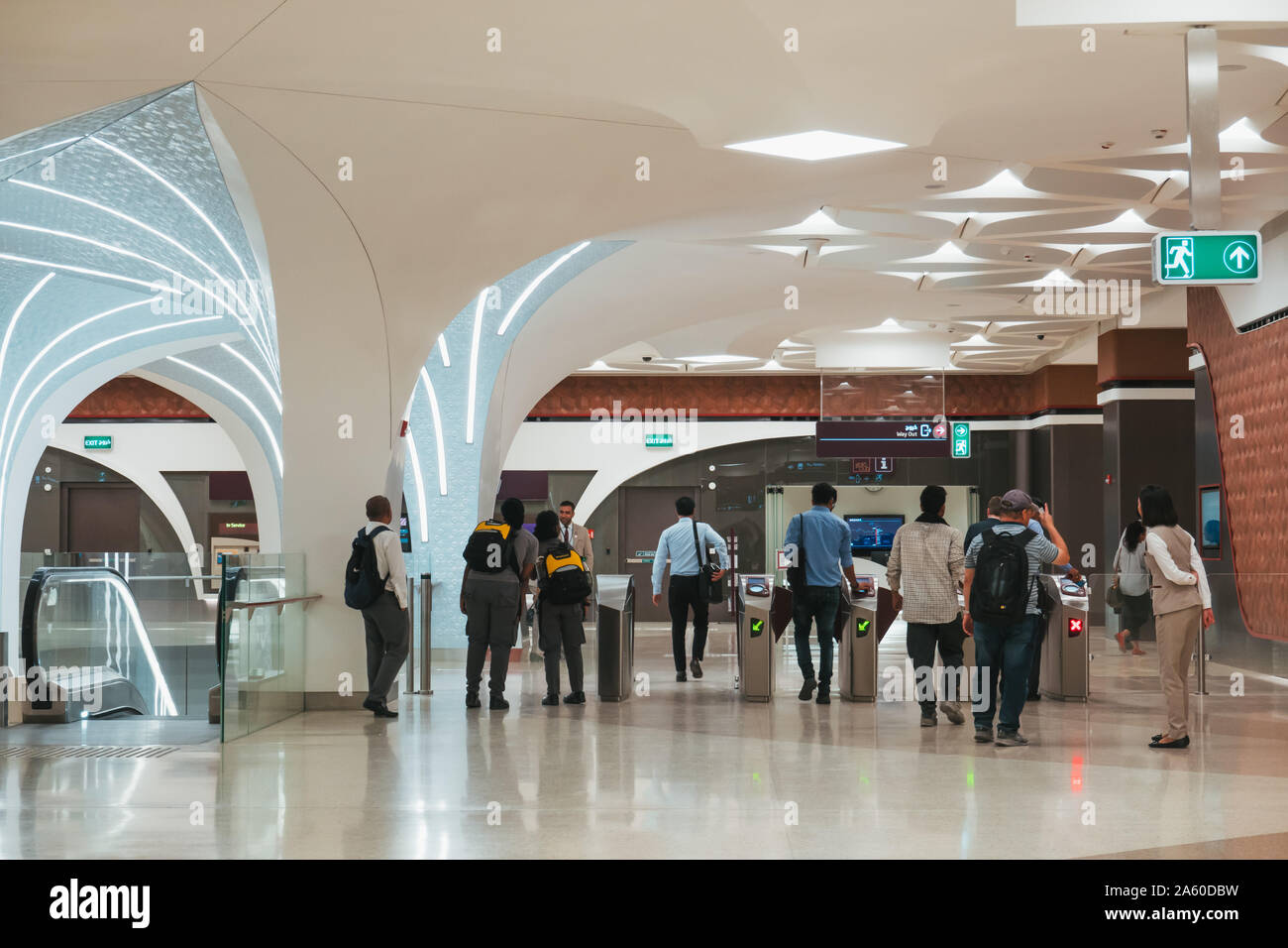 Underground public subway exit hi-res stock photography and images - Alamy