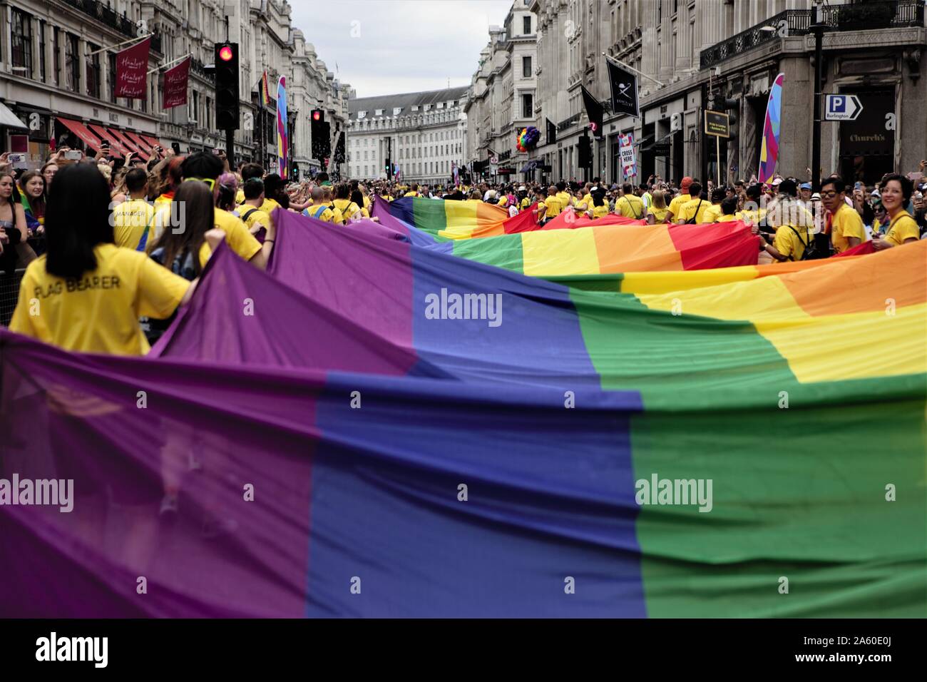 Giant pride flag hi-res stock photography and images - Alamy