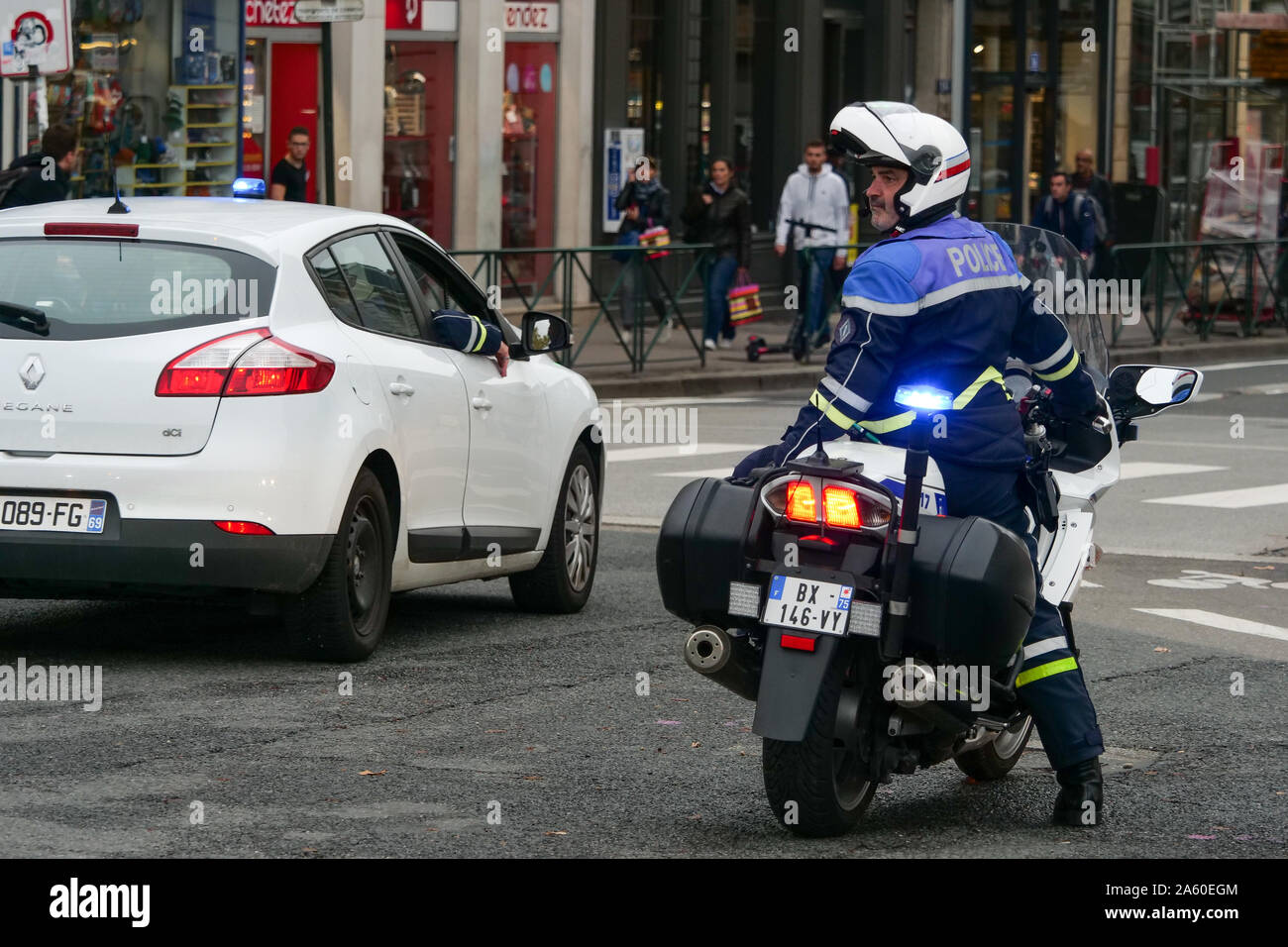 Police motocycliste hi-res stock photography and images - Alamy