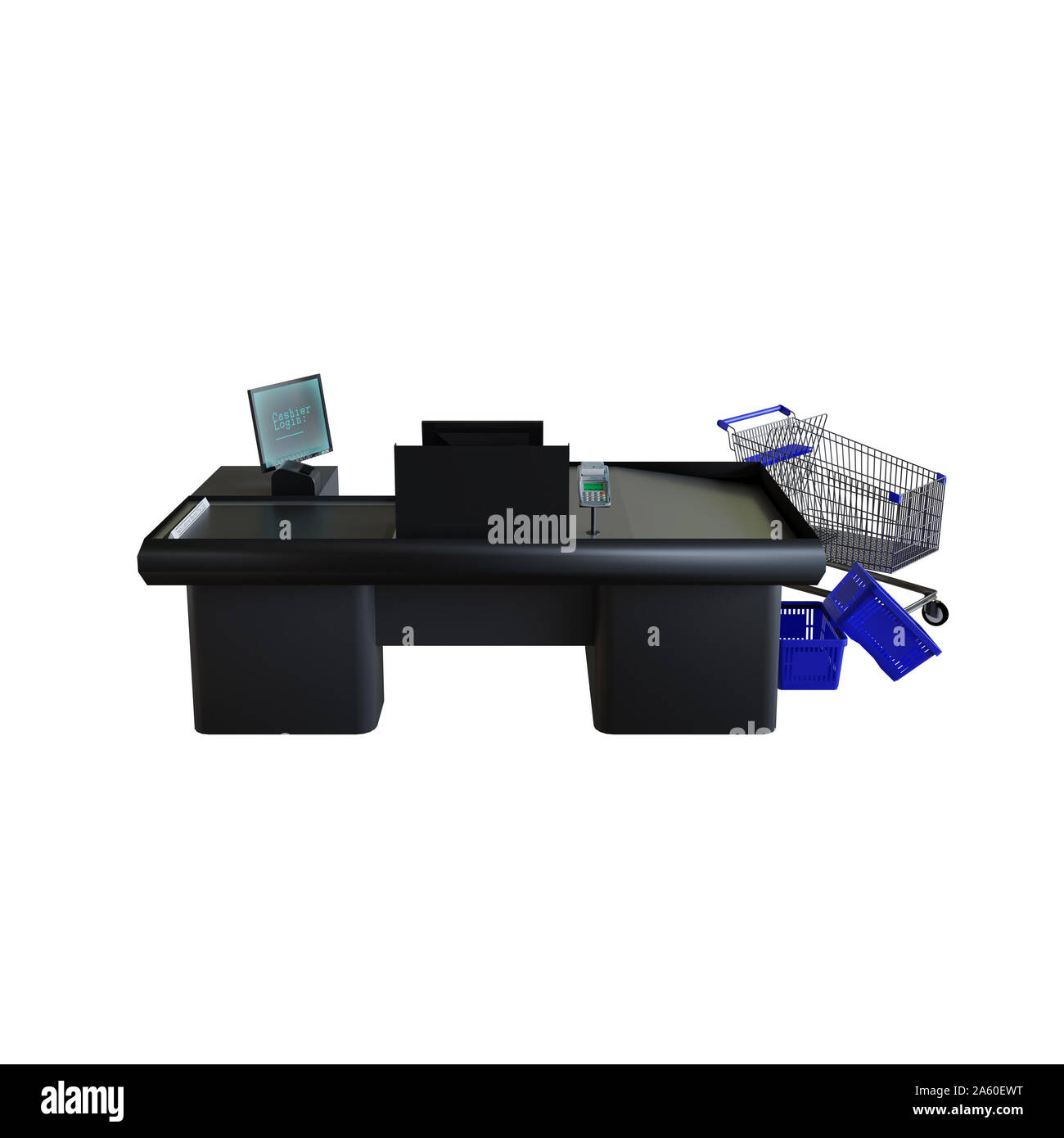 Pay supermarket Cut Out Stock Images & Pictures - Alamy