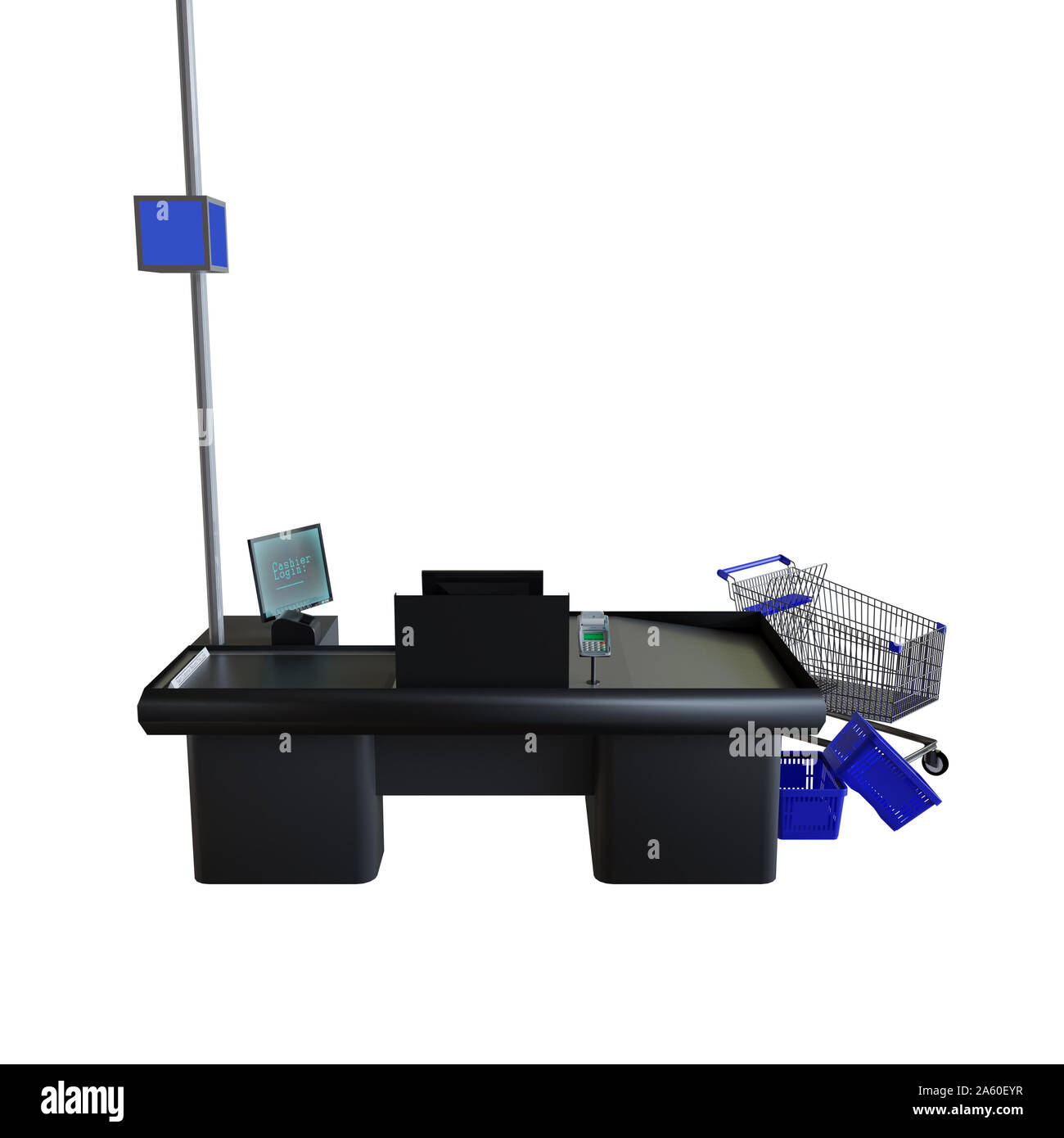 Checkout desk hi-res stock photography and images - Alamy