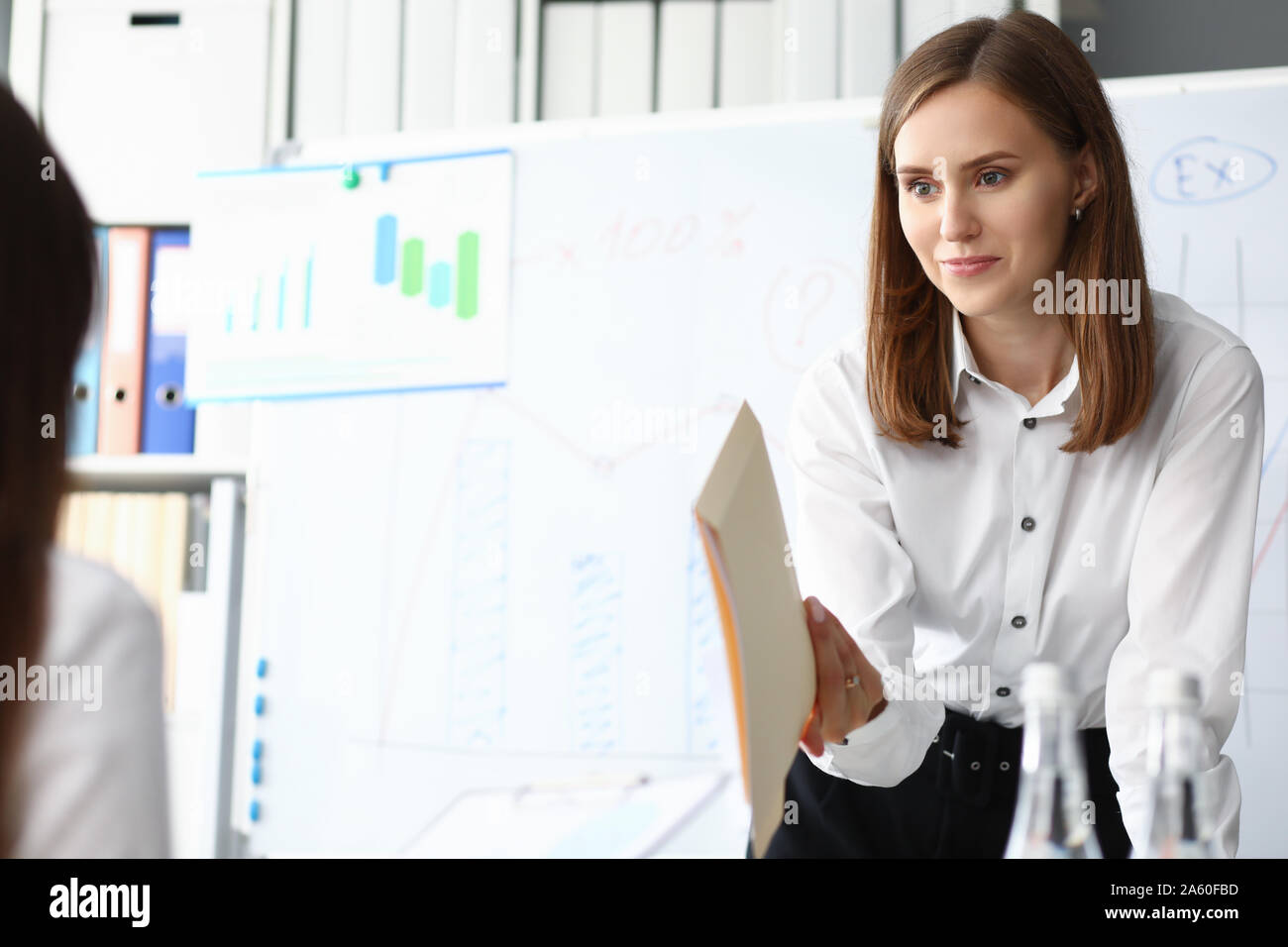 Smart business leader Stock Photo - Alamy