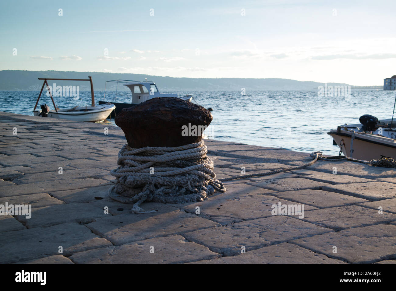 Sea life in Croatia. Sea, and sunny Stock Photo - Alamy