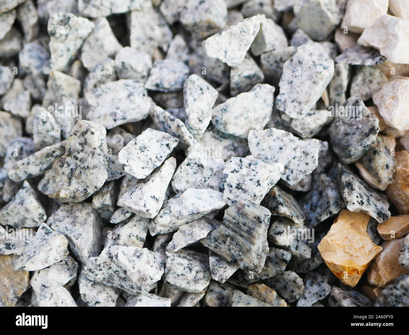 gray little pebbles. Background consists of small gray pebbles. With ...